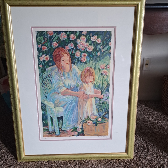 Irene Borg | Art | Rare Limited Edition Signed Irene Borg 994 Framed ...